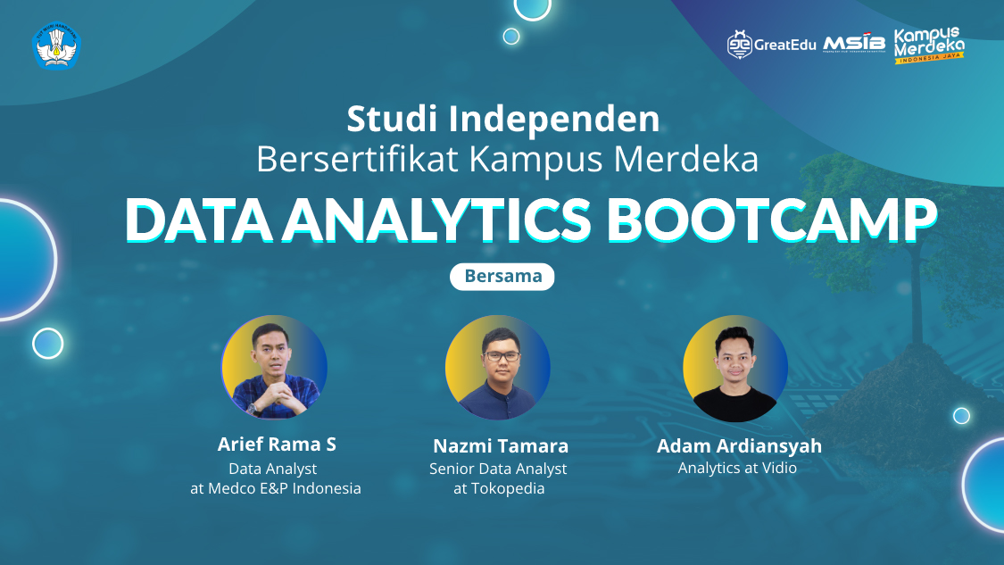 Data Analytics - Studi Independen Bersertifikat Kampus Merdeka Cycle 5