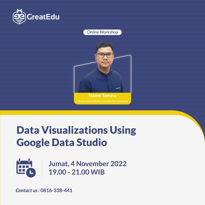 Data Visualizations Using Google Data Studio