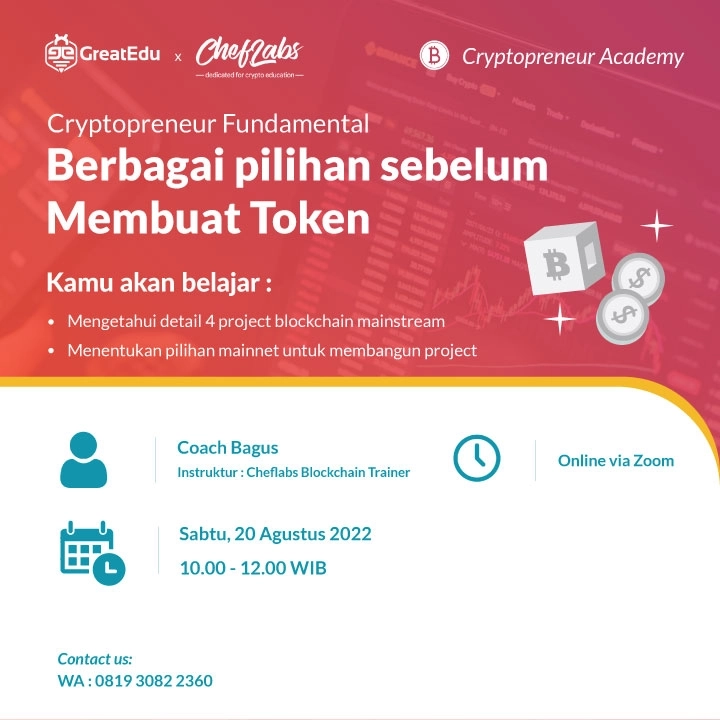 Berbagai Pilihan Sebelum Membuat Token