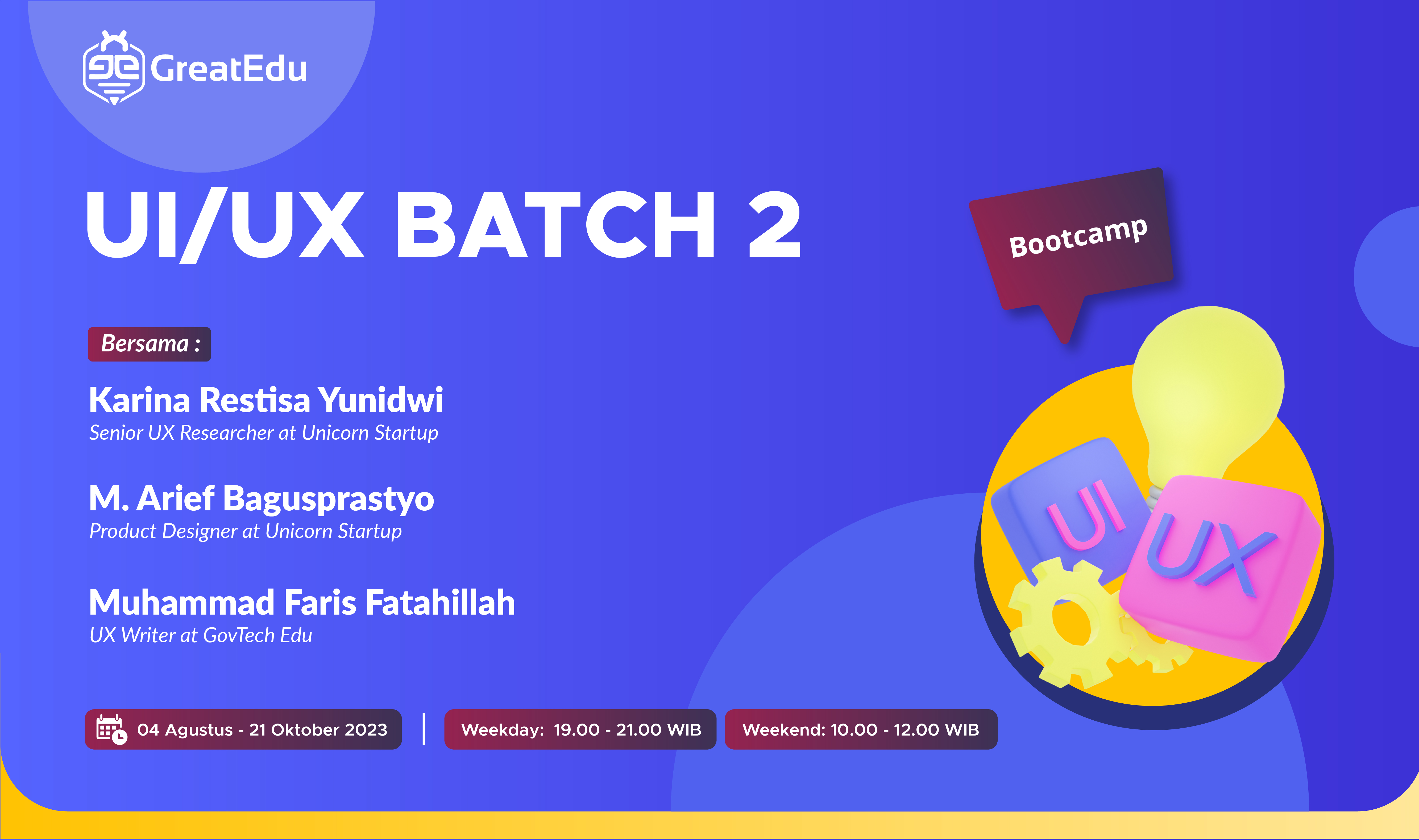 Bootcamp UI/UX Batch 2