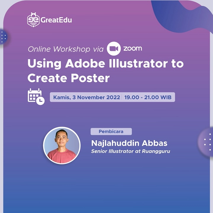 Using Adobe Illustrator to Create Poster